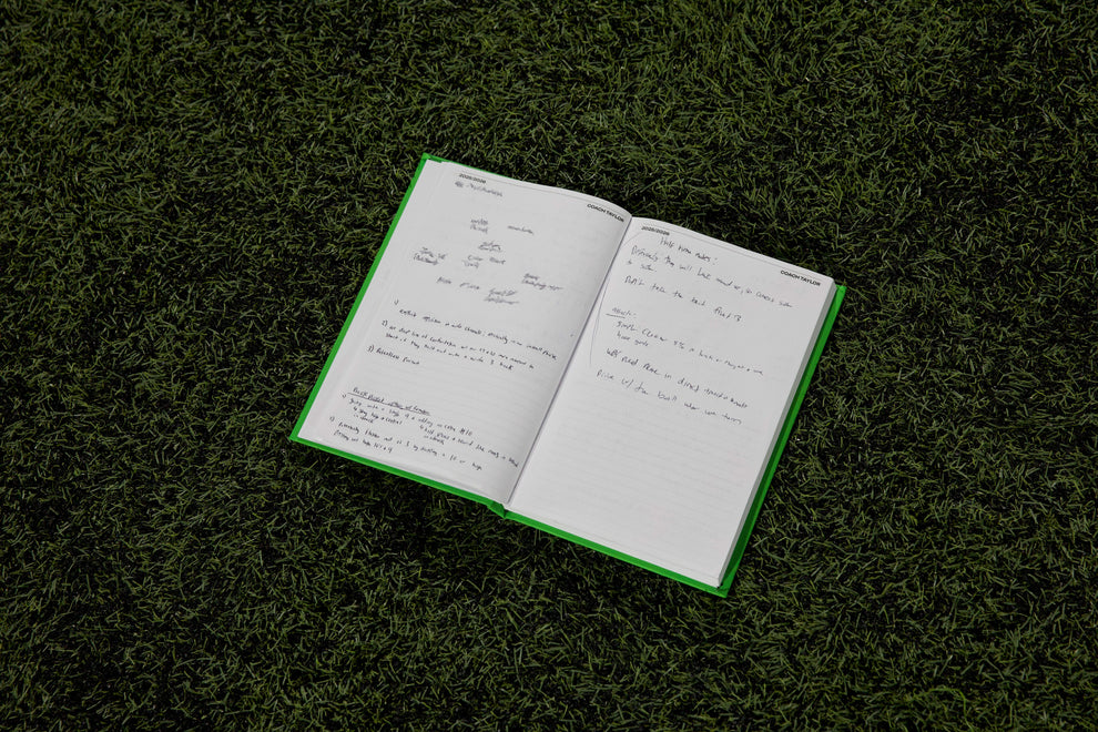 Soft Cover Soccer Coach's Journal – Zone 14 Coaching
